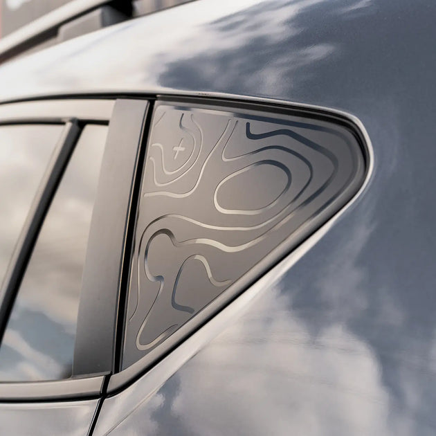 2024+ Subaru Crosstrek Topographic Map Quarter Glass Decal – VIP Auto ...