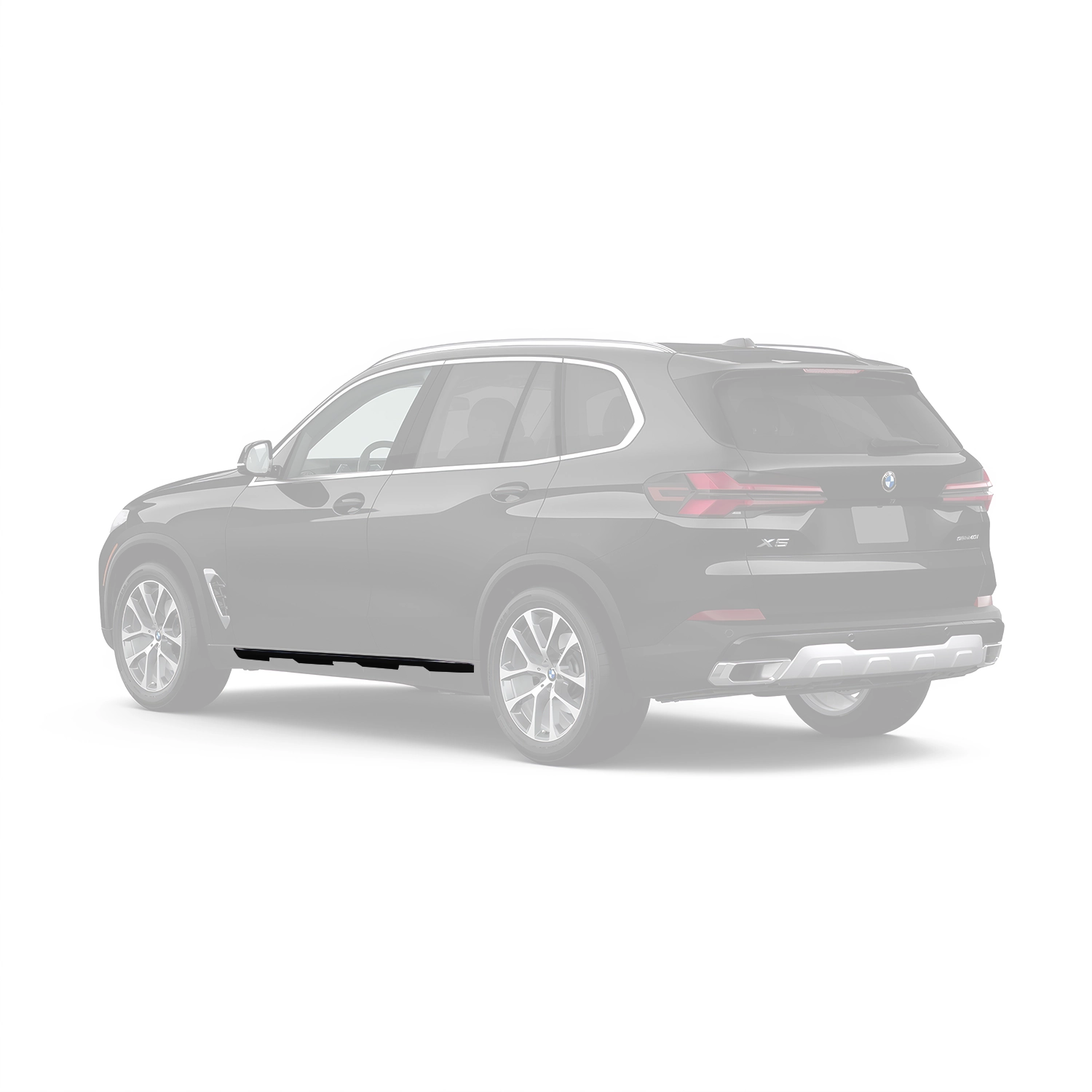 Blackout Rocker Panel Molding | Fits 2024+ BMW X5 G05 LCI sDrive40i/xD ...