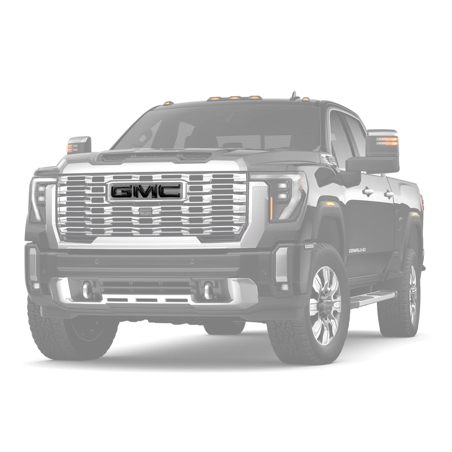 2024+ GMC Sierra HD 2500 Blackout 'GMC' Emblems – VIP Auto Accessories