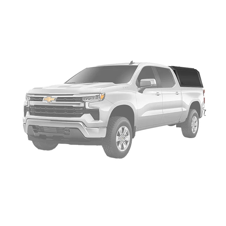 Overland Vehicle Systems Expedition Truck Cap | Fits 2022+ Chevy Silve ...