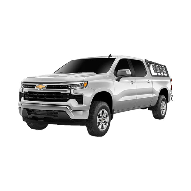 Go Rhino XRS Overland Xtreme Bed Rack | Fits 2022+ Chevy Silverado 150 ...