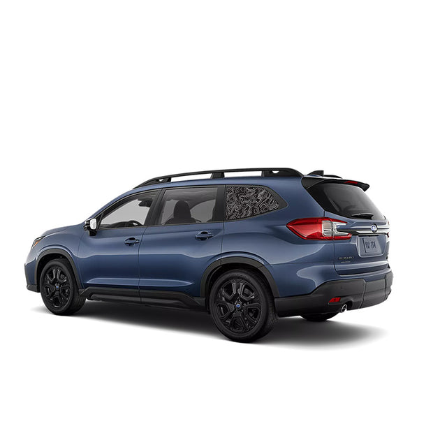2019+ Subaru Ascent Topographic Quarter Glass Decal – VIP Auto Accessories