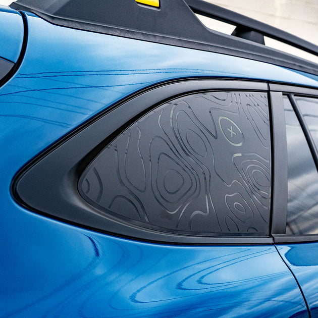 2020+ Subaru Outback Topographic Quarter Glass Decal – VIP Auto Accessories