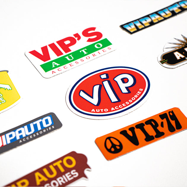VIP Identity Sticker Pack #1 – VIP Auto Accessories
